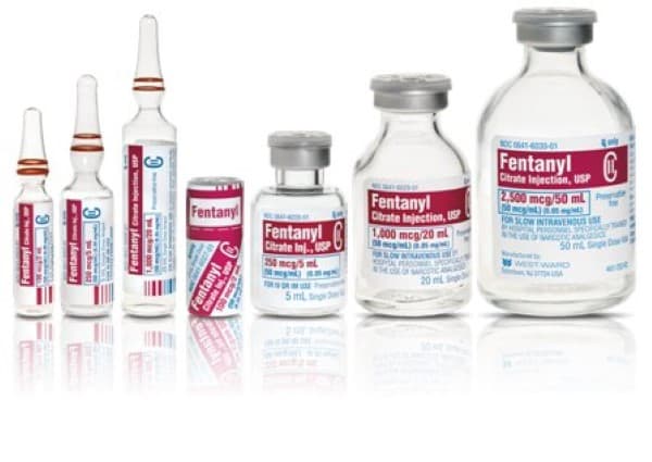 Fentanyl Citrate 50 mcg/mL 2 mL Single-Dose Vial, Preservative Free ...
