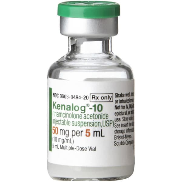 Kenalog®-10 10 mg/mL 5 mL Multiple-Dose Vial