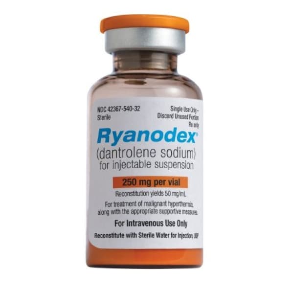 Ryanodex® 250 mg 5 mL Single/Use Vial