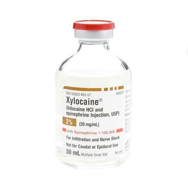 Xylocaine 1% 5mL Prefilled Single-Dose Vial 25/box